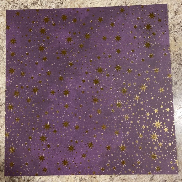 Wall Decor | Violet Stars Art Print | Poshmark